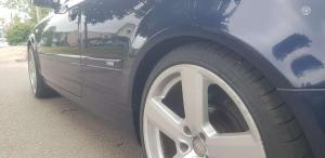 Blue Audi A4 2004 in Panevezys, with an engine capacity of 2.50 L and mileage of 266 thousand km for 3300 €, photo 23 on AUTOMOTO.COM.LV