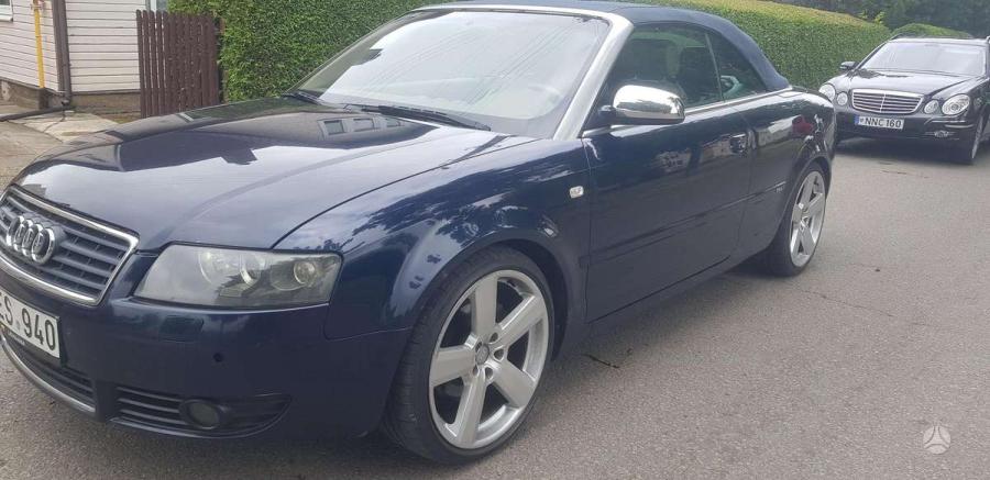 Blue Audi A4 2004 in Panevezys, with an engine capacity of 2.50 L and mileage of 266 thousand km for 3300 €, photo 27 on AUTOMOTO.COM.LV