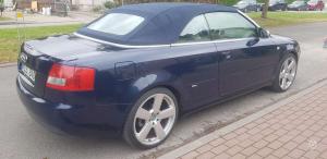Blue Audi A4 2004 in Panevezys, with an engine capacity of 2.50 L and mileage of 266 thousand km for 3300 €, photo 29 on AUTOMOTO.COM.LV