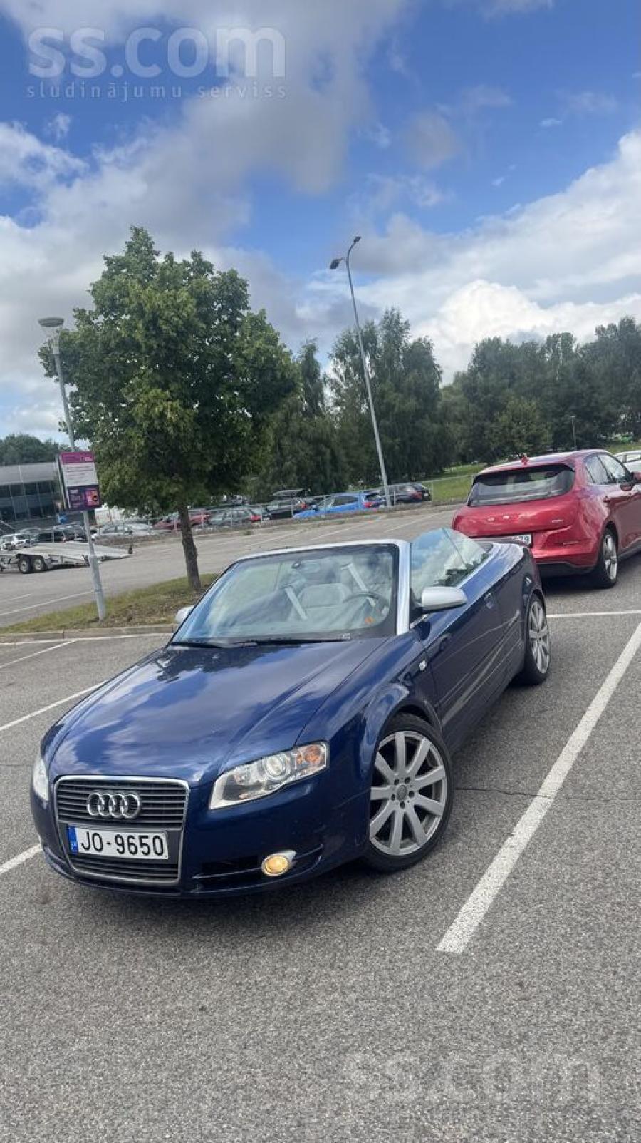 Blue Audi A4 2004 in Riga, with an engine capacity of 1.80 L and mileage of 127 thousand km for 2950 €, photo 4 on AUTOMOTO.COM.LV