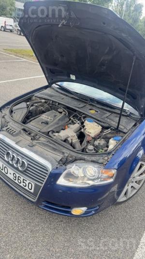 Blue Audi A4 2004 in Riga, with an engine capacity of 1.80 L and mileage of 127 thousand km for 2950 €, photo 12 on AUTOMOTO.COM.LV