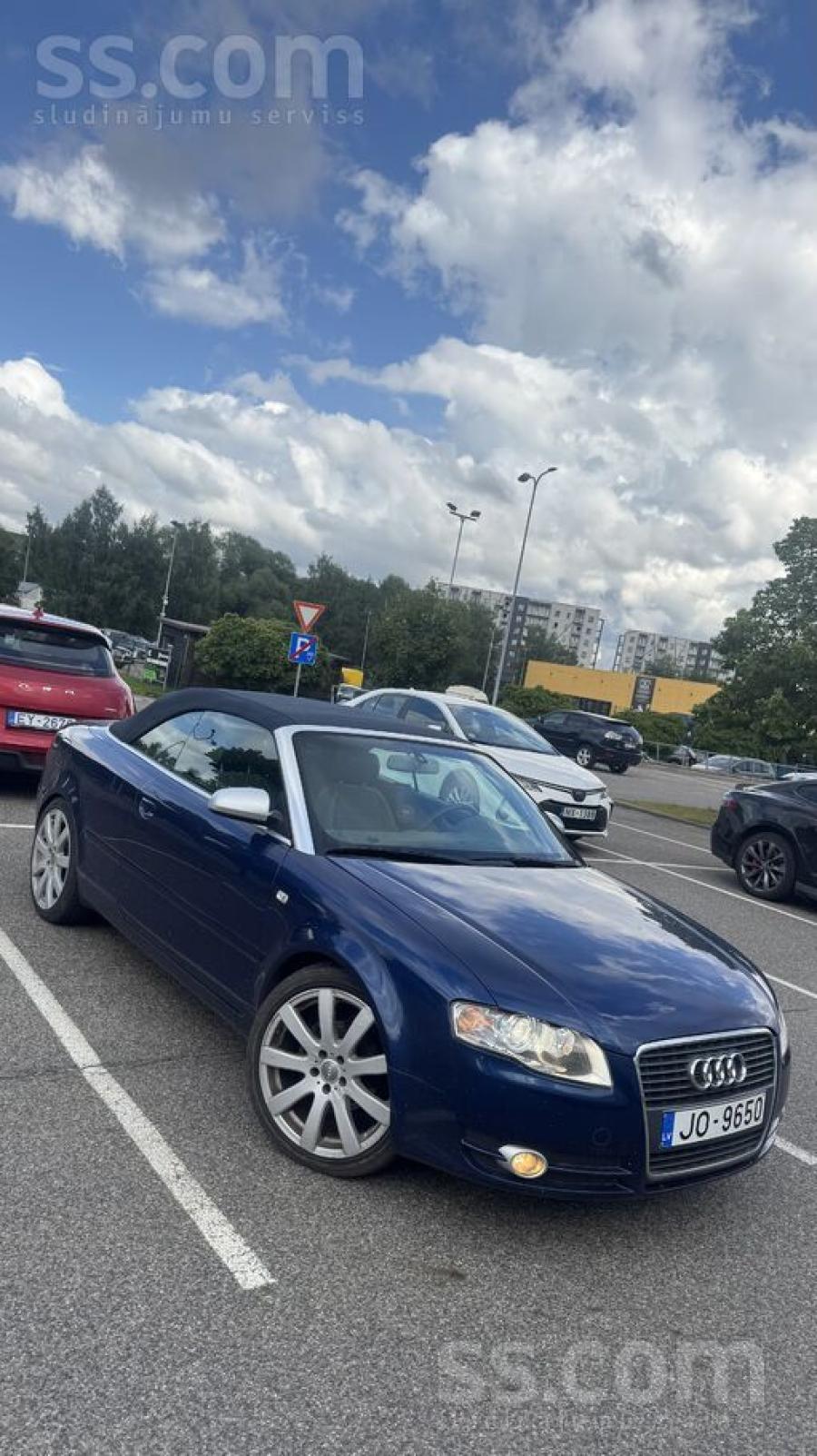 Blue Audi A4 2004 in Riga, with an engine capacity of 1.80 L and mileage of 127 thousand km for 2950 €, photo 18 on AUTOMOTO.COM.LV