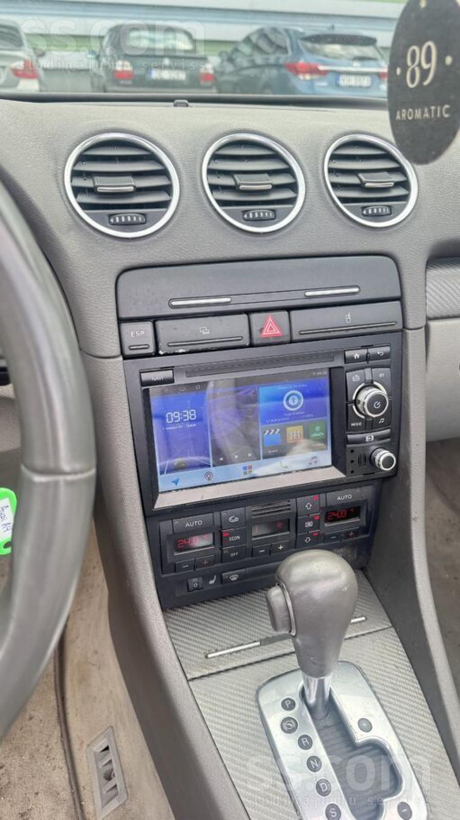 Zils Audi A4 2004 Rīga, ar dzinēja tilpumu 1.80 L un nobraukumu 127 tūkst. km par 2950 €, foto 10 vietnē AUTOMOTO.COM.LV