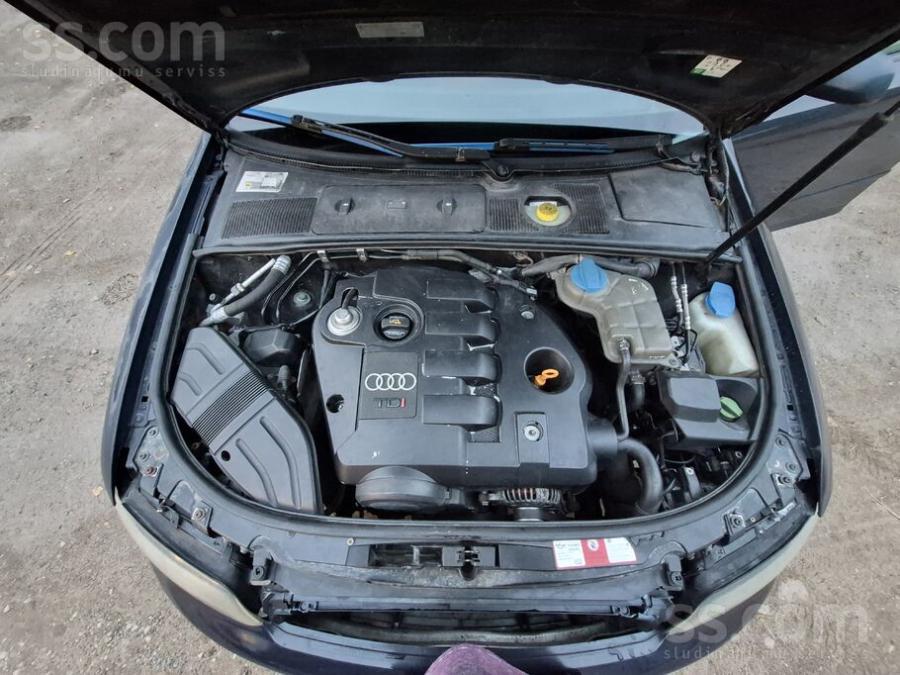 Zils Audi A4 2001 Dobele, ar dzinēja tilpumu 1.90 L un nobraukumu 523 tūkst. km par 1150 €, foto 3 vietnē AUTOMOTO.COM.LV