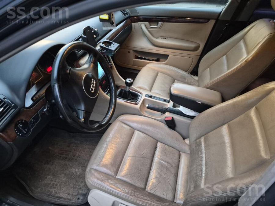 Zils Audi A4 2001 Dobele, ar dzinēja tilpumu 1.90 L un nobraukumu 523 tūkst. km par 1150 €, foto 6 vietnē AUTOMOTO.COM.LV