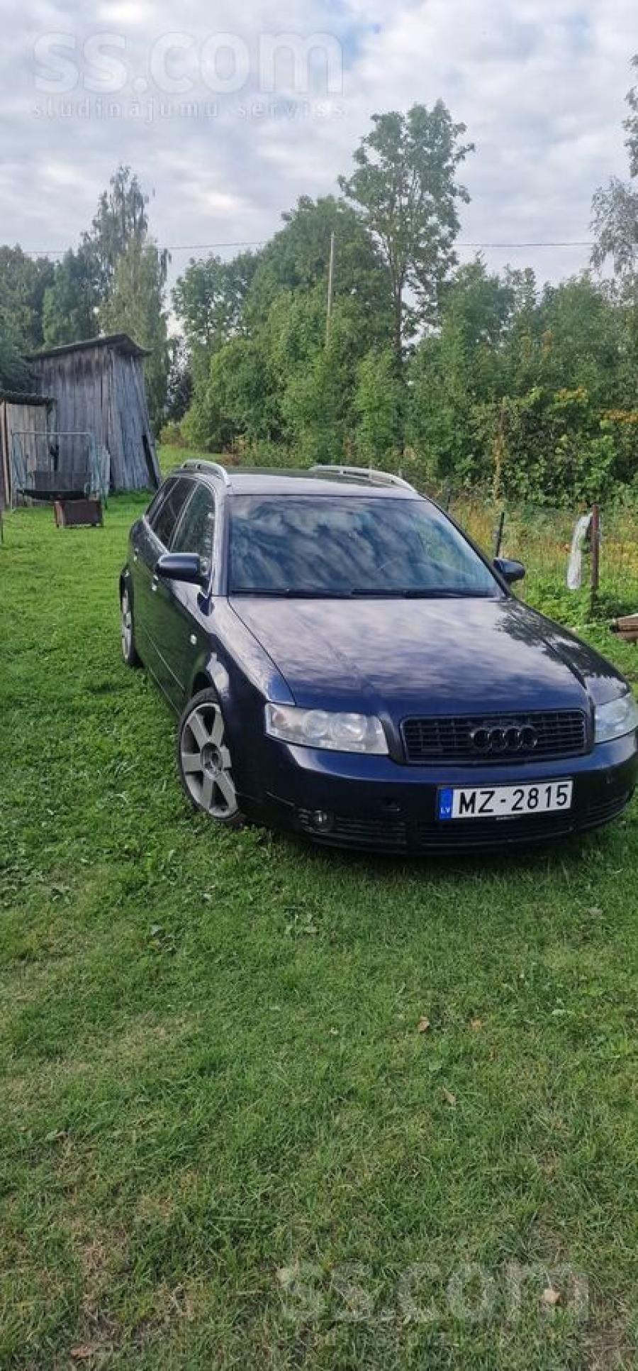 Zils Audi A4 2004 Rīga, ar dzinēja tilpumu 2.50 L un nobraukumu 448 tūkst. km par 2000 €, foto 1 vietnē AUTOMOTO.COM.LV
