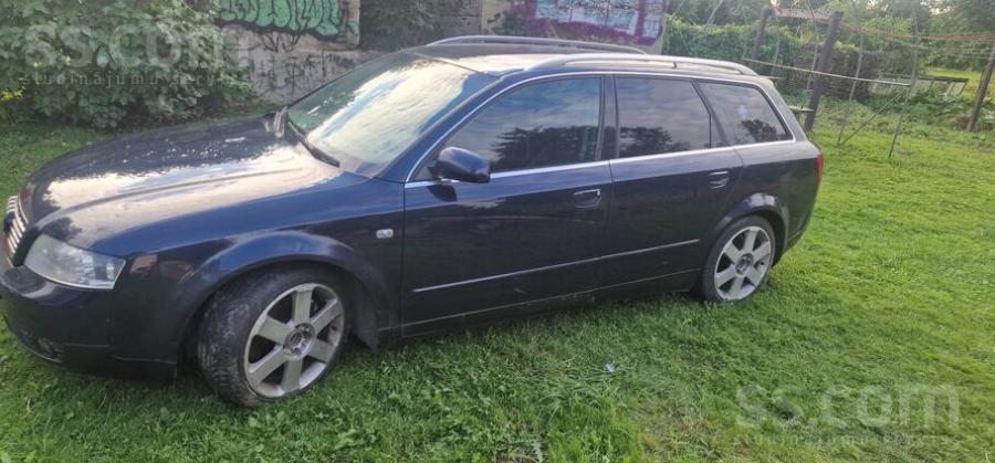 Zils Audi A4 2004 Rīga, ar dzinēja tilpumu 2.50 L un nobraukumu 448 tūkst. km par 2000 €, foto 4 vietnē AUTOMOTO.COM.LV