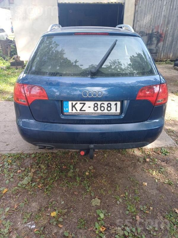 Ауди А4 2007 в Тукумс на AUTOMOTO.COM.LV Синий Ауди А4 2007 в Тукумс, объемом двигателя 2.00 л и пробегом 0 тыс. км за 2000 €, фото 4 на AUTOMOTO.COM.LV