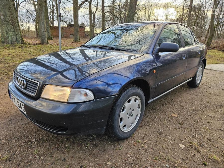 Blue Audi A4 1995 in Prienai, with an engine capacity of 1.90 L and mileage of 394 thousand km for 1000 €, photo 3 on AUTOMOTO.COM.LV