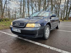 Blue Audi A4 1995 in Prienai, with an engine capacity of 1.90 L and mileage of 394 thousand km for 950 €, photo 1 on AUTOMOTO.COM.LV