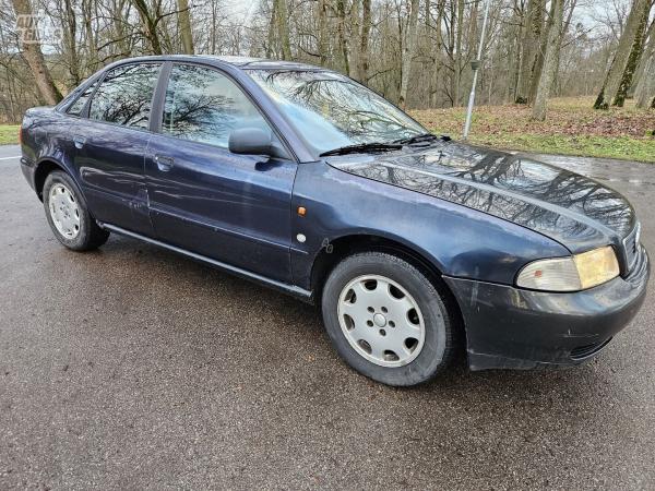 Blue Audi A4 1995 in Prienai, with an engine capacity of 1.90 L and mileage of 394 thousand km for 950 €, photo 4 on AUTOMOTO.COM.LV