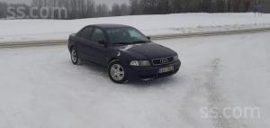 Zils Audi A4 1995 Jēkabpils, ar dzinēja tilpumu 1.80 L un nobraukumu 336 tūkst. km par 550 €, foto  vietnē AUTOMOTO.COM.LV