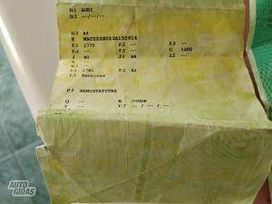 Blue Audi A4 1995 in Utena, with an engine capacity of 1.80 L and mileage of 123 thousand km for 500 €, photo 10 on AUTOMOTO.COM.LV