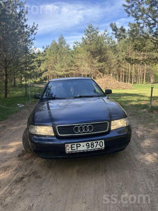 Blue Audi A4 1995 in Bauska, with an engine capacity of 1.90 L and mileage of 400 thousand km for 1100 €, photo 2 on AUTOMOTO.COM.LV