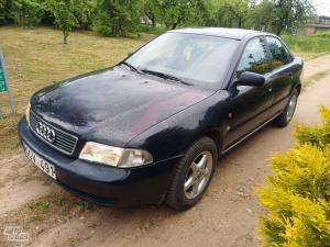 Blue Audi A4 1996 in Vilnius, with an engine capacity of 1.90 L and mileage of 312 thousand km for 700 €, photo  on AUTOMOTO.COM.LV