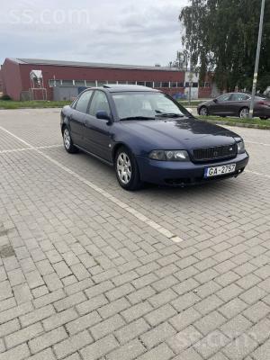 Zils Audi A4 1996 Liepāja, ar dzinēja tilpumu 1.80 L un nobraukumu 248 tūkst. km par 950 €, foto 3 vietnē AUTOMOTO.COM.LV