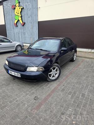 Zils Audi A4 1996 Jēkabpils, ar dzinēja tilpumu 1.90 L un nobraukumu 368 tūkst. km par 1550 €, foto  vietnē AUTOMOTO.COM.LV