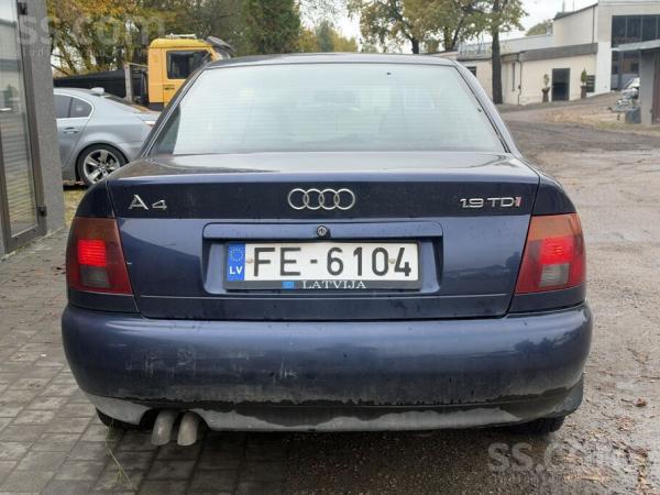 Zils Audi A4 1996 Rīga, ar dzinēja tilpumu 1.90 L un nobraukumu 0 tūkst. km par 500 €, foto 5 vietnē AUTOMOTO.COM.LV