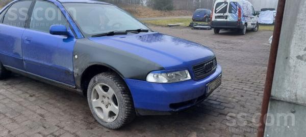 Blue Audi A4 1997 in Cesis, with an engine capacity of 1.90 L and mileage of 426 thousand km for 1550 €, photo 4 on AUTOMOTO.COM.LV