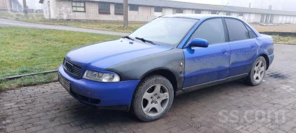 Blue Audi A4 1997 in Cesis, with an engine capacity of 1.90 L and mileage of 426 thousand km for 1550 €, photo 5 on AUTOMOTO.COM.LV