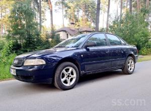 Синий Ауди А4 1997 в Рига, объемом двигателя 1.60 л и пробегом 292 тыс. км за 780 €, фото  на AUTOMOTO.COM.LV