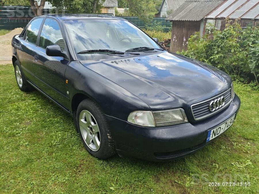 Blue Audi A4 1997 in Rezekne, with an engine capacity of 1.90 L and mileage of 340 thousand km for 1150 €, photo 3 on AUTOMOTO.COM.LV