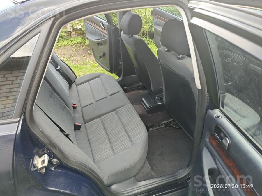 Blue Audi A4 1997 in Rezekne, with an engine capacity of 1.90 L and mileage of 340 thousand km for 1150 €, photo 12 on AUTOMOTO.COM.LV