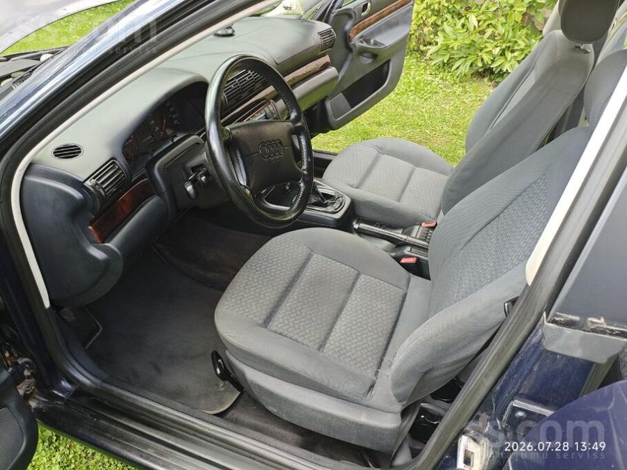 Blue Audi A4 1997 in Rezekne, with an engine capacity of 1.90 L and mileage of 340 thousand km for 1150 €, photo 16 on AUTOMOTO.COM.LV