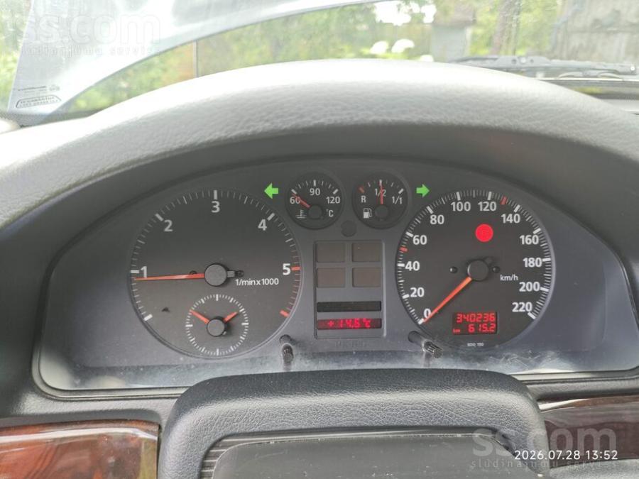 Blue Audi A4 1997 in Rezekne, with an engine capacity of 1.90 L and mileage of 340 thousand km for 1150 €, photo 23 on AUTOMOTO.COM.LV