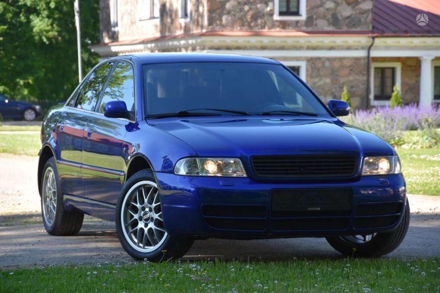 Zils Audi A4 1997 Rokiškis, ar dzinēja tilpumu 1.90 L un nobraukumu 580 tūkst. km par 5250 €, foto 3 vietnē AUTOMOTO.COM.LV