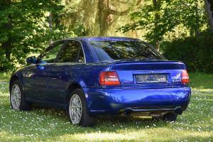 Zils Audi A4 1997 Rokiškis, ar dzinēja tilpumu 1.90 L un nobraukumu 580 tūkst. km par 5250 €, foto 5 vietnē AUTOMOTO.COM.LV