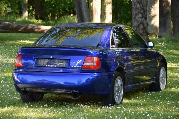 Zils Audi A4 1997 Rokiškis, ar dzinēja tilpumu 1.90 L un nobraukumu 580 tūkst. km par 5250 €, foto 5 vietnē AUTOMOTO.COM.LV