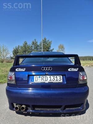 Blue Audi A4 1998 in Riga, with an engine capacity of 1.80 L and mileage of 313 thousand km for 1500 €, photo 4 on AUTOMOTO.COM.LV