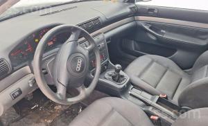Blue Audi A4 1998 in Cesis, with an engine capacity of 1.60 L and mileage of 251 thousand km for 320 €, photo 6 on AUTOMOTO.COM.LV
