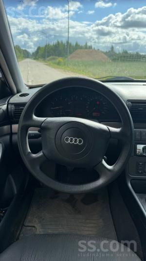 Blue Audi A4 1998 in Tukums, with an engine capacity of 1.60 L and mileage of 266 thousand km for 1100 €, photo 6 on AUTOMOTO.COM.LV