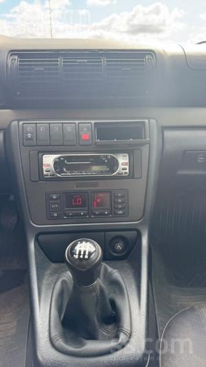 Blue Audi A4 1998 in Tukums, with an engine capacity of 1.60 L and mileage of 266 thousand km for 1100 €, photo 7 on AUTOMOTO.COM.LV