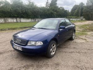 Blue Audi A4 1998 in Vilkaviskis, with an engine capacity of 1.60 L and mileage of 230 thousand km for 370 €, photo  on AUTOMOTO.COM.LV