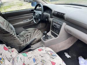 Blue Audi A4 1998 in Vilkaviskis, with an engine capacity of 1.60 L and mileage of 230 thousand km for 370 €, photo 12 on AUTOMOTO.COM.LV