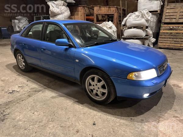 Zils Audi A4 1999 Jelgava, ar dzinēja tilpumu 1.80 L un nobraukumu 138 tūkst. km par 5600 €, foto 6 vietnē AUTOMOTO.COM.LV