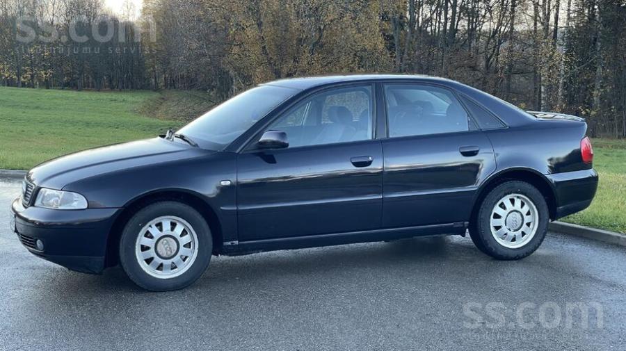 Blue Audi A4 1999 in Cesis, with an engine capacity of 1.90 L and mileage of 417 thousand km for 1650 €, photo 6 on AUTOMOTO.COM.LV