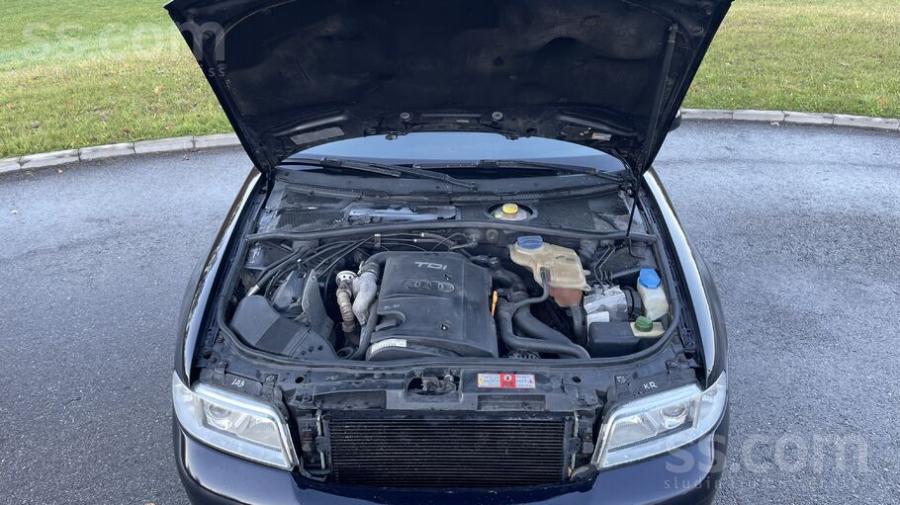 Blue Audi A4 1999 in Cesis, with an engine capacity of 1.90 L and mileage of 417 thousand km for 1650 €, photo 17 on AUTOMOTO.COM.LV