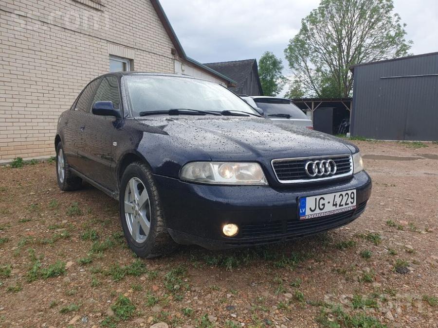 Blue Audi A4 1999 in Jelgava, with an engine capacity of 1.90 L and mileage of 425 thousand km for 1700 €, photo 3 on AUTOMOTO.COM.LV