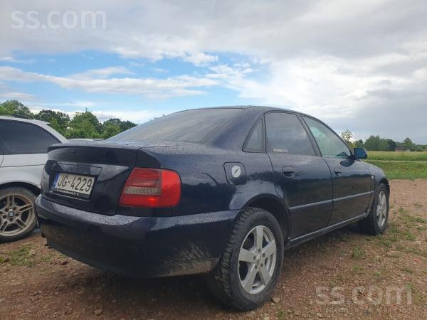 Blue Audi A4 1999 in Jelgava, with an engine capacity of 1.90 L and mileage of 425 thousand km for 1700 €, photo 3 on AUTOMOTO.COM.LV