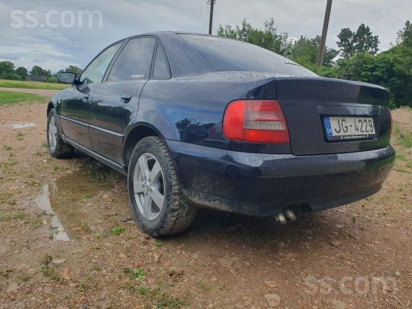 Blue Audi A4 1999 in Jelgava, with an engine capacity of 1.90 L and mileage of 425 thousand km for 1700 €, photo 4 on AUTOMOTO.COM.LV