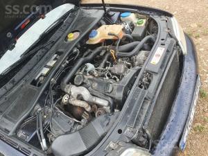 Blue Audi A4 1999 in Jelgava, with an engine capacity of 1.90 L and mileage of 425 thousand km for 1700 €, photo 7 on AUTOMOTO.COM.LV