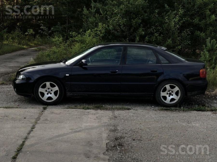 Zils Audi A4 1999 Liepāja, ar dzinēja tilpumu 1.80 L un nobraukumu 294 tūkst. km par 1100 €, foto 1 vietnē AUTOMOTO.COM.LV
