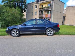 Blue Audi A4 1999 in Ogre, with an engine capacity of 1.60 L and mileage of 251 thousand km for 1000 €, photo 4 on AUTOMOTO.COM.LV