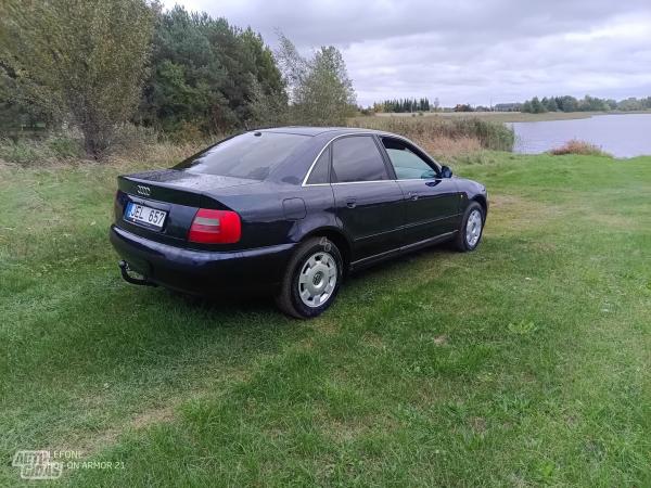 Blue Audi A4 1999 in Kaisiadorys, with an engine capacity of 1.90 L and mileage of 412 thousand km for 1000 €, photo 1 on AUTOMOTO.COM.LV