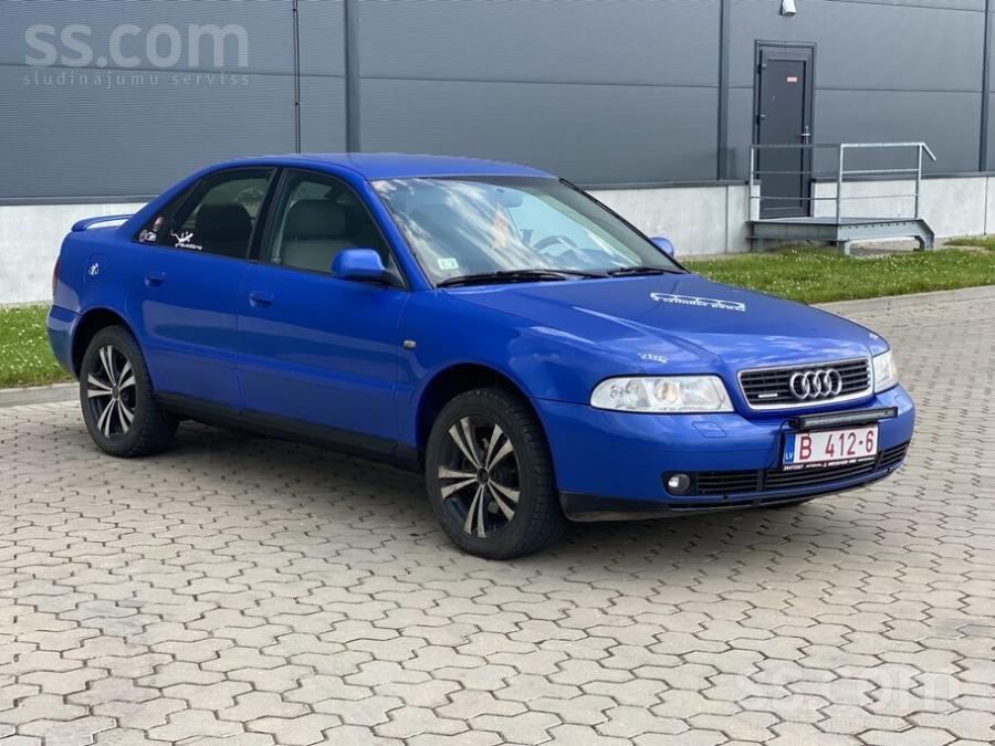 Zils Audi A4 2000 Rīga, ar dzinēja tilpumu 1.90 L un nobraukumu 4212 tūkst. km par 2990 €, foto 3 vietnē AUTOMOTO.COM.LV
