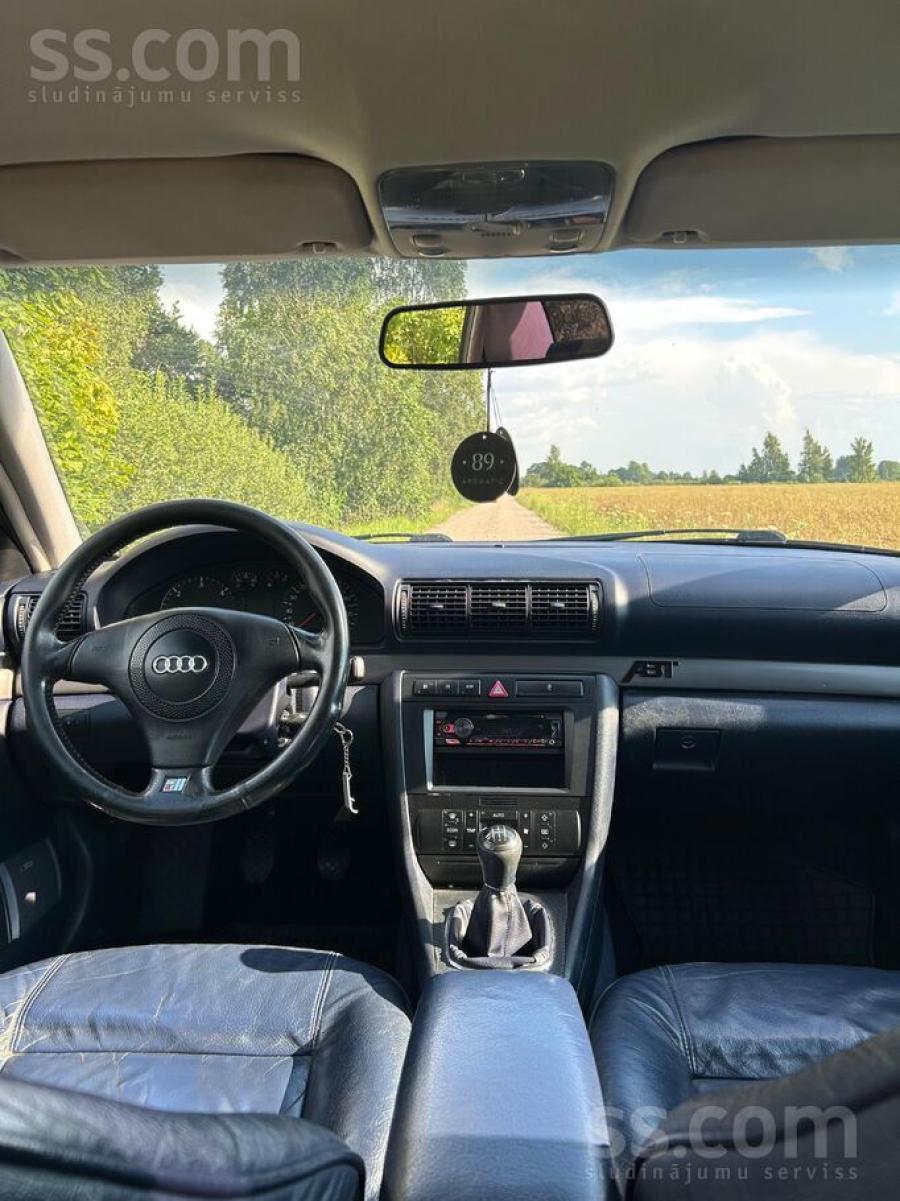 Zils Audi A4 2000 Liepāja, ar dzinēja tilpumu 1.90 L un nobraukumu 402 tūkst. km par 1250 €, foto 7 vietnē AUTOMOTO.COM.LV